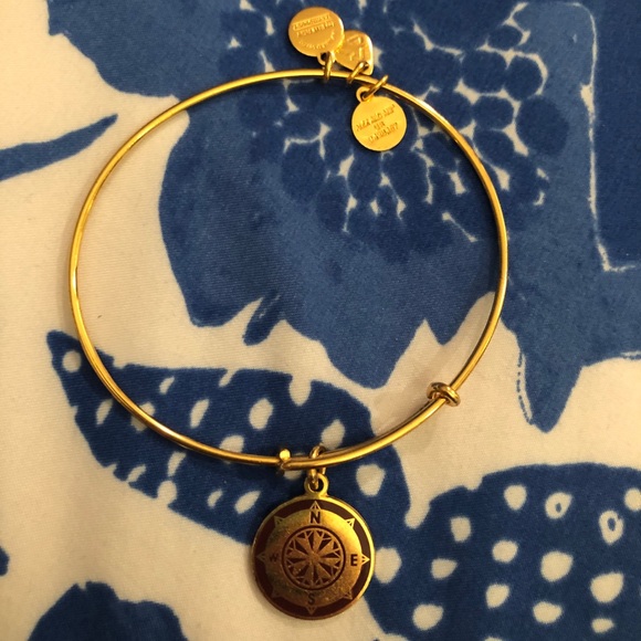 Jewelry | Gold Alex And Ani Compass | Poshmark